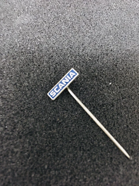VINTAGE ENAMEL SCANIA truck lorry buttonhole lapel badge pin £6.39 ...