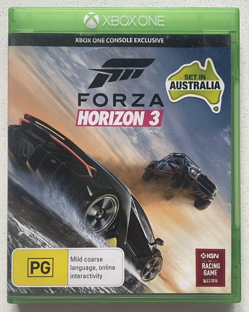 FORZA HORIZON 3 XBOX ONE Microsoft Video Game Australia PAL Racing ...