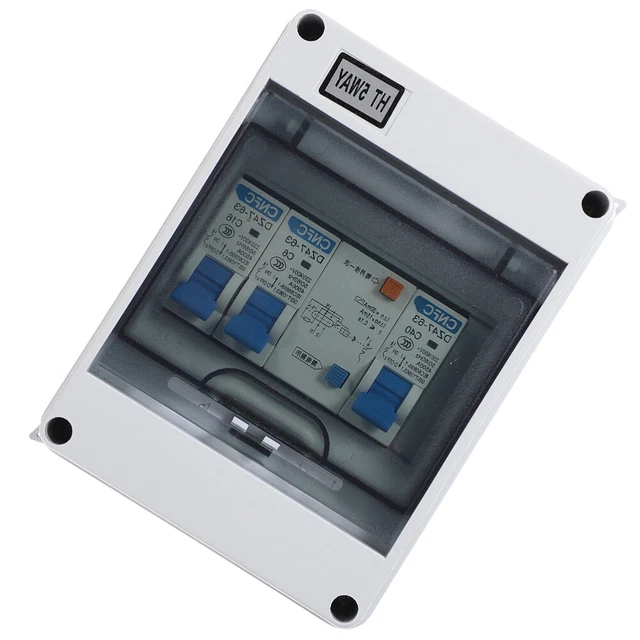 GARAGE SHED CAMPER Van Caravan 5-Way Fuse Box w/ RCD and 2 MCB £32.45 ...