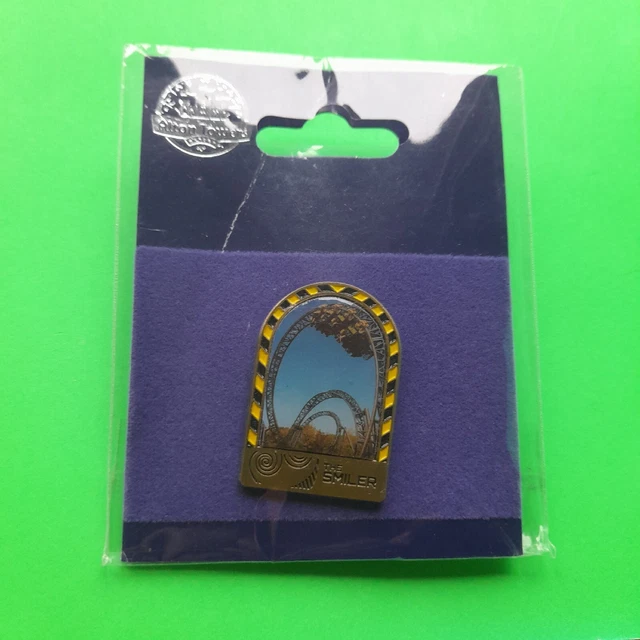 ALTON TOWERS THE Smiler Arch Pin Badge From 2020 Brand New In Packet ...