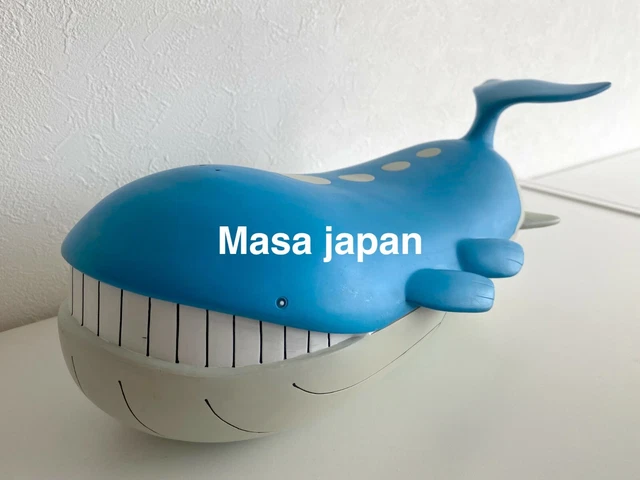POKEMON ZUKAN NOVELTIES 1/40 Scale Wailord Giant 3D Figure USED Pokémon ...