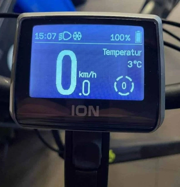 TRELOCK DISPLAY ION CU4V2 Silber/Schwarz Sparta Batavus Koga EUR 45,00 ...