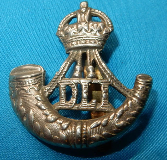 SUPERB WW2 ERA Dli Durham Light Infantry Cap Badge World War Ii British ...