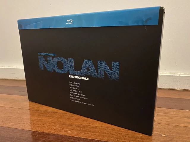 CHRISTOPHER NOLAN L’INTEGRALE Collection New Blu Ray Boxset Collectors ...
