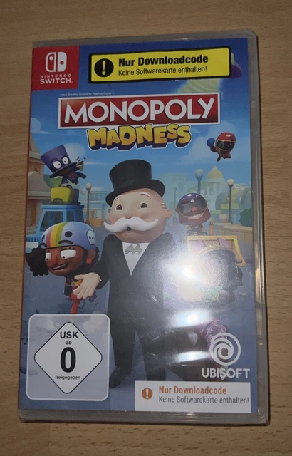 MONOPOLY MADNESS SWITCH Nintendo Spiel Key Code Edition DEU & EU *NEU EUR 7,16 - PicClick DE