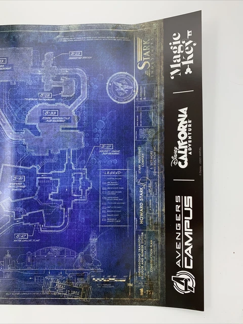 EXCLUSIVE 2022 MAGIC Key Avengers Campus Map £15.62 - PicClick UK