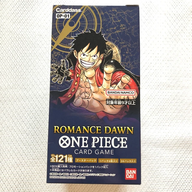 ONE PIECE CARD Game Romance Dawn OP-01 Japanese Booster Box £90.52 - PicClick UK