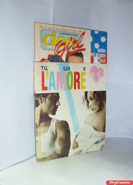 CIOE' GIRL CIOÈ - N. 8 - AGOSTO 1989 - LORENZO JOVANOTTI - RIVISTA ...