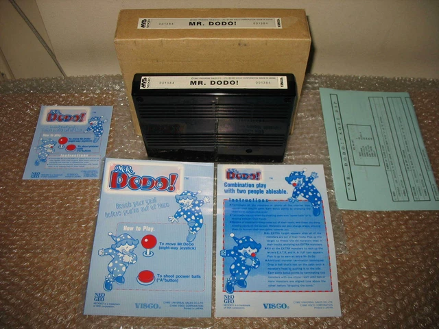 MR DODO / Neo Mr Do Neo Geo Mvs Full Kit 100% Original Snk! EUR 249,99 ...