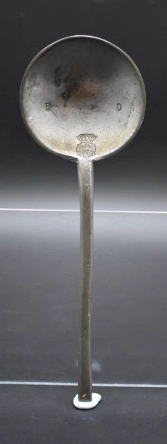 17TH CENTURY ENGLISH pewter spoon - with makers marks £50.00 - PicClick UK