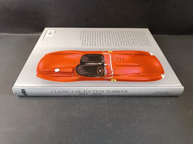 LIBRO CLASSIC CAR AUCTION YEARBOOK HISTORICA SELECTA (2015 2016) (ing ...
