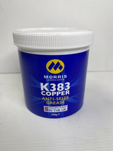 MORRIS LUBRICANTS 500G K383 Copper Anti Seize Grease £10.50 - PicClick UK