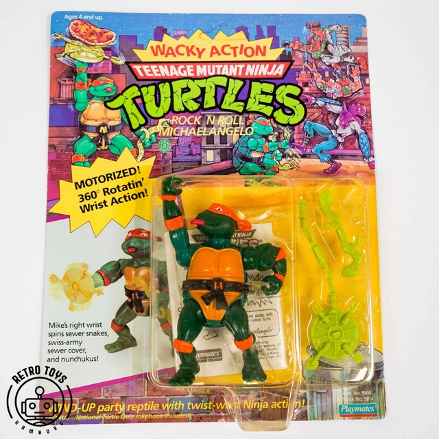 TEENAGE MUTANT NINJA Turtles Rock n Roll Michaelangelo Wacky Action ...
