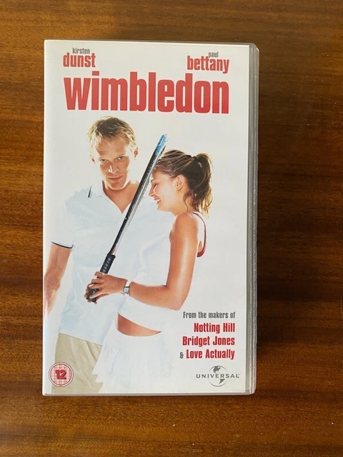 WIMBLEDON (VHS, 2005) PAUL BETTANY, KIRSTEN DUNST £0.99 - PicClick UK