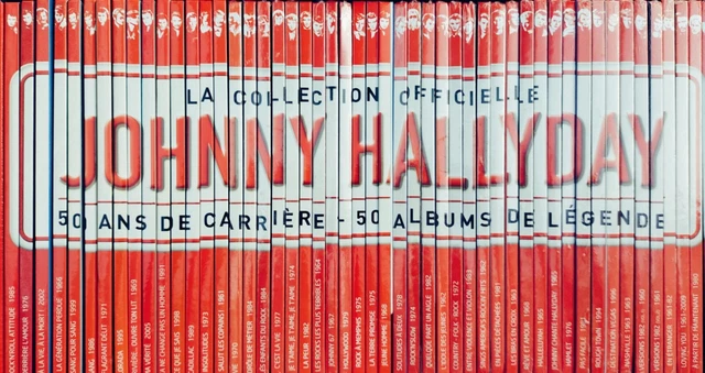 JOHNNY HALLYDAY COLLECTION Officielle Complete 50 Albums De Légende 31/ ...