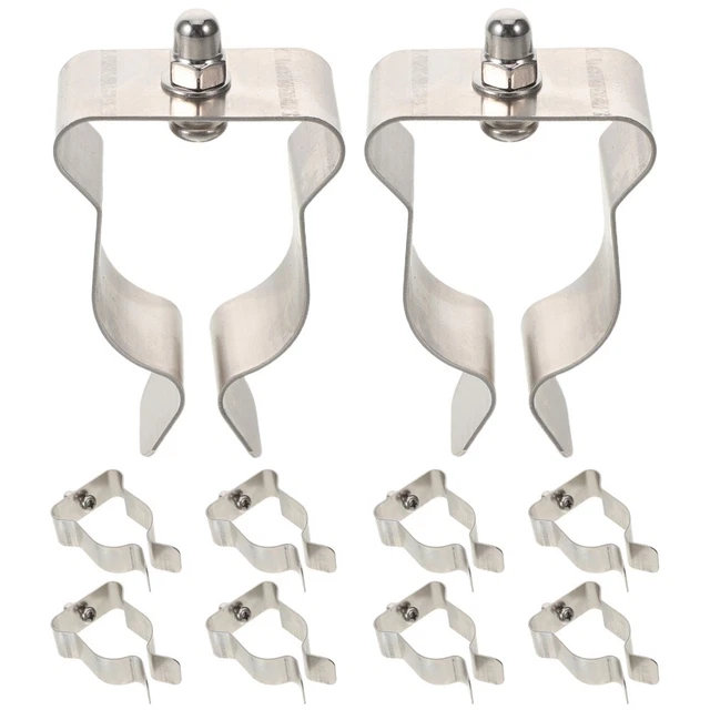 WINDOW WELL COVER Spring Clip Plate for Glass Basement Covers Balcony ...