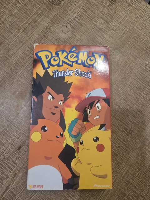 POKEMON VHS MOVIE Thunder Shock Nintendo Pioneer 1999 £2.75 - PicClick UK
