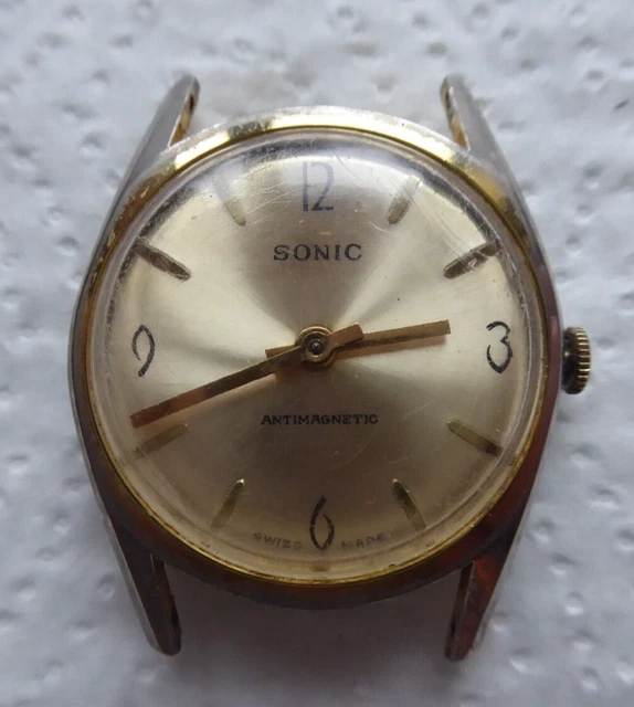 SONIC - MANUAL WATCH - OBERON WATCH COMPANY - 1 JEWEL WRISTWATCH ...