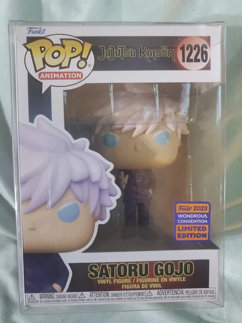 FUNKO POP! ANIMATION 2023 Jujutsu Kaisen Satoru Gojo #1226 Wondercon ... FUNKO POP! ANIMATION 2023 Jujutsu Kaisen Satoru Gojo #1226 Wondercon ...