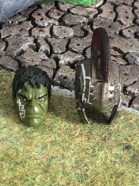 MARVEL LEGENDS GLADIATOR Hulk Head Ragnarok kitbash fodder spares parts ...