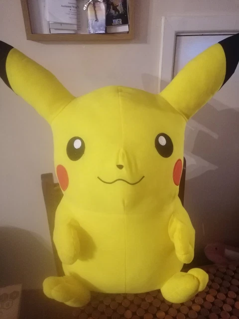 LARGE POKEMON PIKACHU 22" Beanie Plush Toy Factory/HB Leisure Stuffed ...