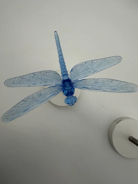 2X IKEA SKINA Dragonfly LED Night Light or Small Table Top Light Mini ...