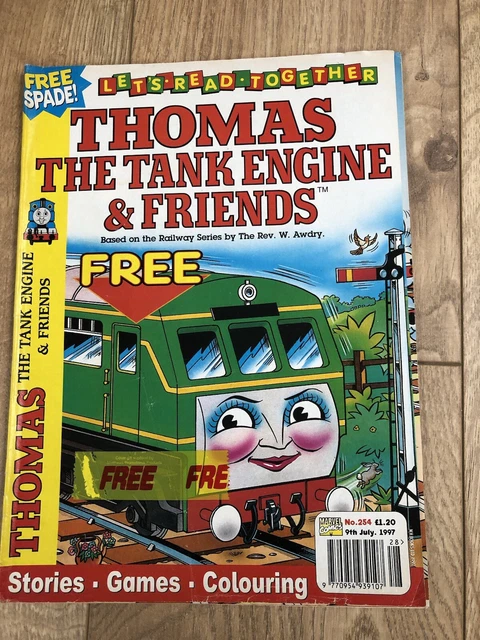 VINTAGE THOMAS THE Tank Engine & Friends Magazine 9th July 1997 Issue ...
