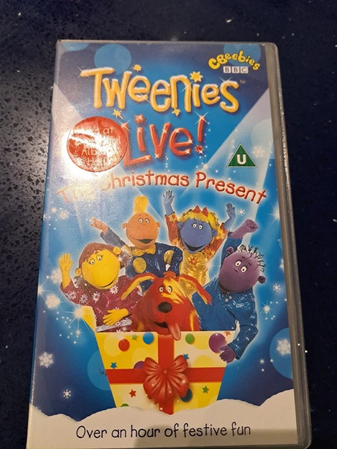 TWEENIES - LIVE! - The Christmas Present (VHS, 2002) £0.99 - PicClick UK