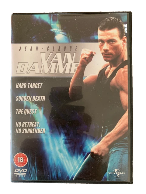 JEAN CLAUDE VAN Damme Dvd Bundle: Hard Target, Sudden Death, The Quest, No Retre EUR 10,54 ...