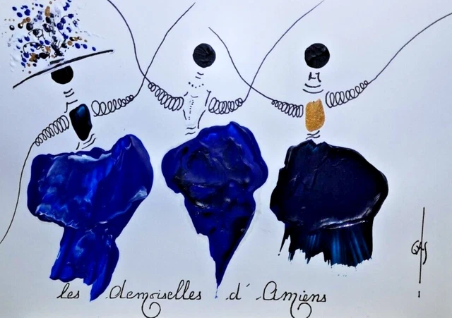 CARTE DOUBLE FEMME Anniversaire Collegue Ami Fete Esquisse Veritable ... CARTE DOUBLE FEMME Anniversaire Collegue Ami Fete Esquisse Veritable ...