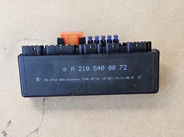 MERCEDES SLK R170 W210 Relaisleiste Relaiseinheit Steuergerät ...