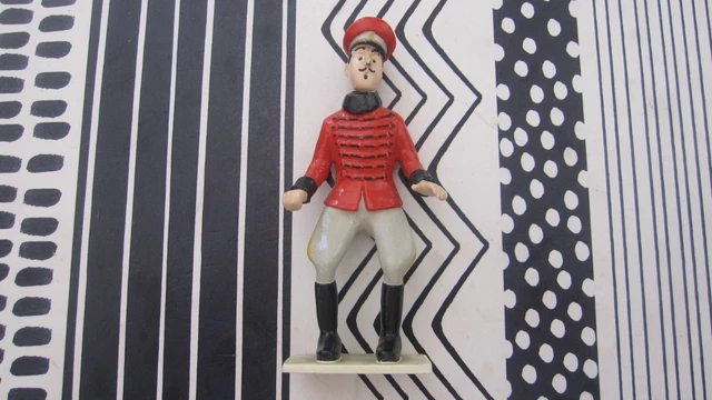 FIGURINE PIXI TINTIN roi Muskar XII en plomb issue scène 46916 en tbe ...