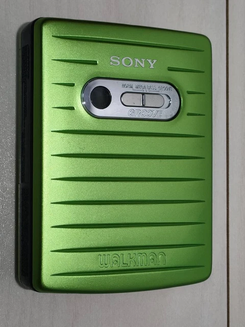 SONY WALKMAN CASSETTE player WM-MV1 Green operation confirmed £178.41 ...