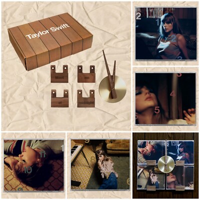 TAYLOR SWIFT - MIDNIGHTS CD CLOCK full set (including CDs) PRE-ORDER £ ...