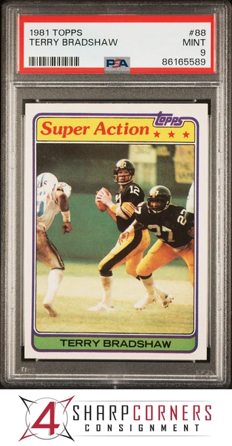 1981 TOPPS #88 Terry Bradshaw Steelers Hof Psa 9 F3931058-589 EUR 24,37 ...