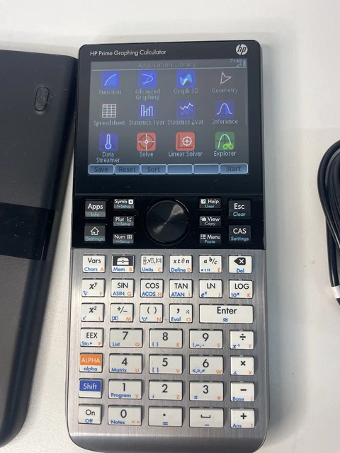 HP PRIME GRAPHING Calculator With USB Cable $199.99 - PicClick AU