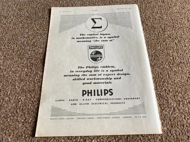 FABK15 ADVERT 11X8 Philips Lamps Radio. X-Ray. Communications £8.99 ...