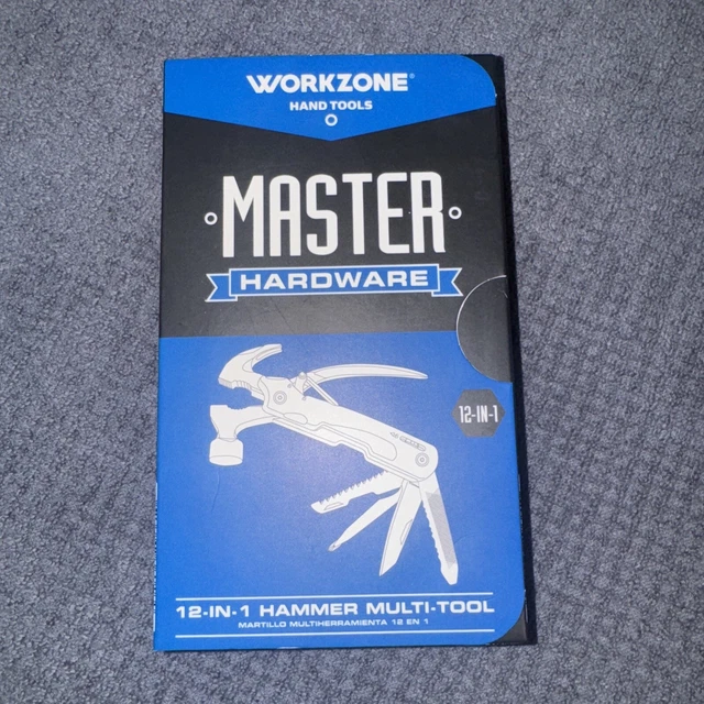 WORKZONE HAND TOOLS 12 In 1 Hammer Multi-Tool Master Hardware Dewalt ...