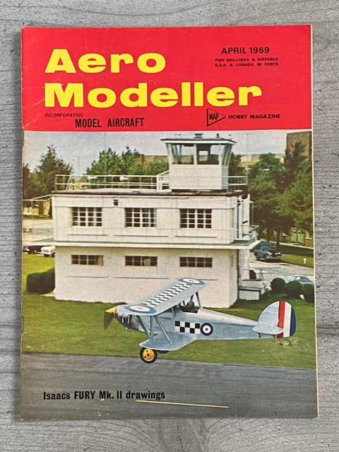 AEROMODELLER MAGAZINE APRIL 1969 Aero Model Aircraft Magazine Very Good ...