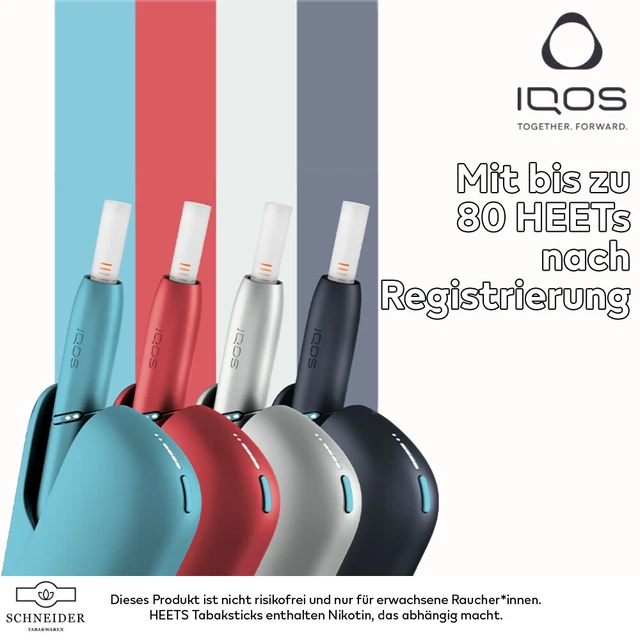 IQOS ORIGINALS DUO Starter Set mit bis zu 80 HEETs NUR nach ...