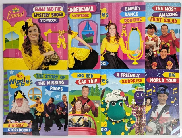 THE WIGGLES X 8 Box Set + Emma! Cinderemma Fruit Salad Big Red Car ...