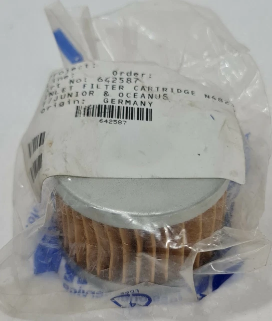 CARTUCCIA FILTRO INGRESSO Compressori Bauer N4823 642587 (Lotto Di 6 ...