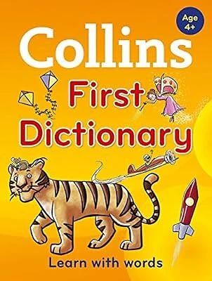 COLLINS FIRST DICTIONARY: Learn with words, for age 4+, Collins ...