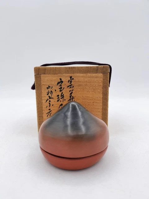 ANCIEN PORTE ENCENS japonais Kogo Unka Jewel Somoto Yamazaki boîte en ...