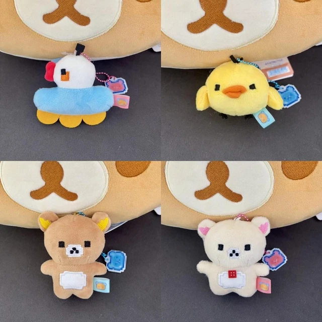 RILAKKUMA BEAR PLUSH Animal Bag Charm With Pp Cotton Filling For Kids ...