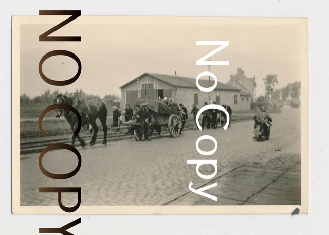 FOTO WK II Frankreich Flüchtlinge Refuges 1940 #74 EUR 39,90 - PicClick DE