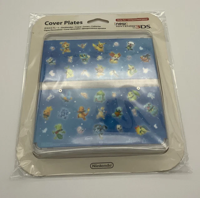 POKEMON SPRITES NINTENDO 3ds Kisekae Cover Plates 072 pikachu blue sky ...