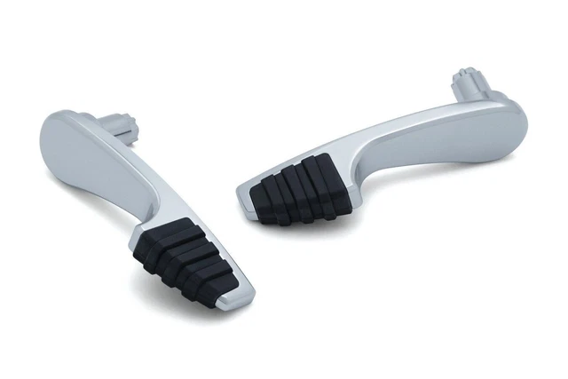 KURYAKYN 5192 QUICK Draw Chrome Saddlebag Latch Handles for '14-'24 ...