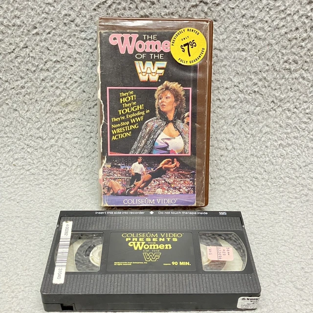 THE WOMEN OF The WWF (VHS, 1988) Coliseum Video Wrestling Rare Ex ...