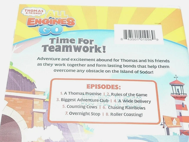 THOMAS & FRIENDS: All Engines Go - Time For Teamwork (DVD,2021 ...